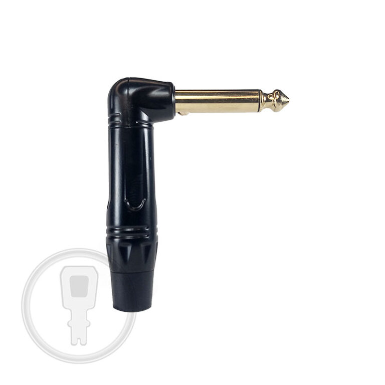 Plug de 1/4" en L (c/mute) | Cabeza Cuadrada GT
