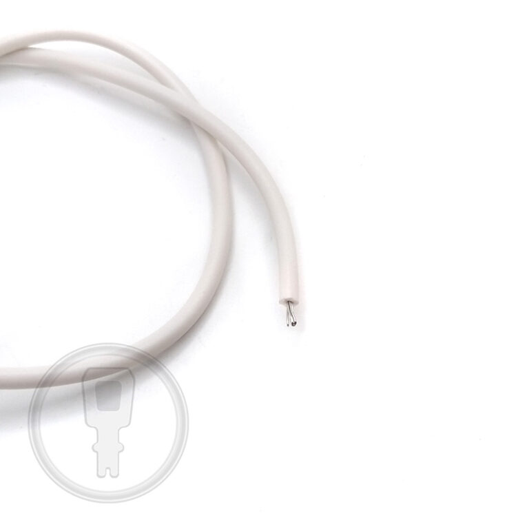 Cable Blanco 22 AWG x 30 cm | Cabeza Cuadrada GT